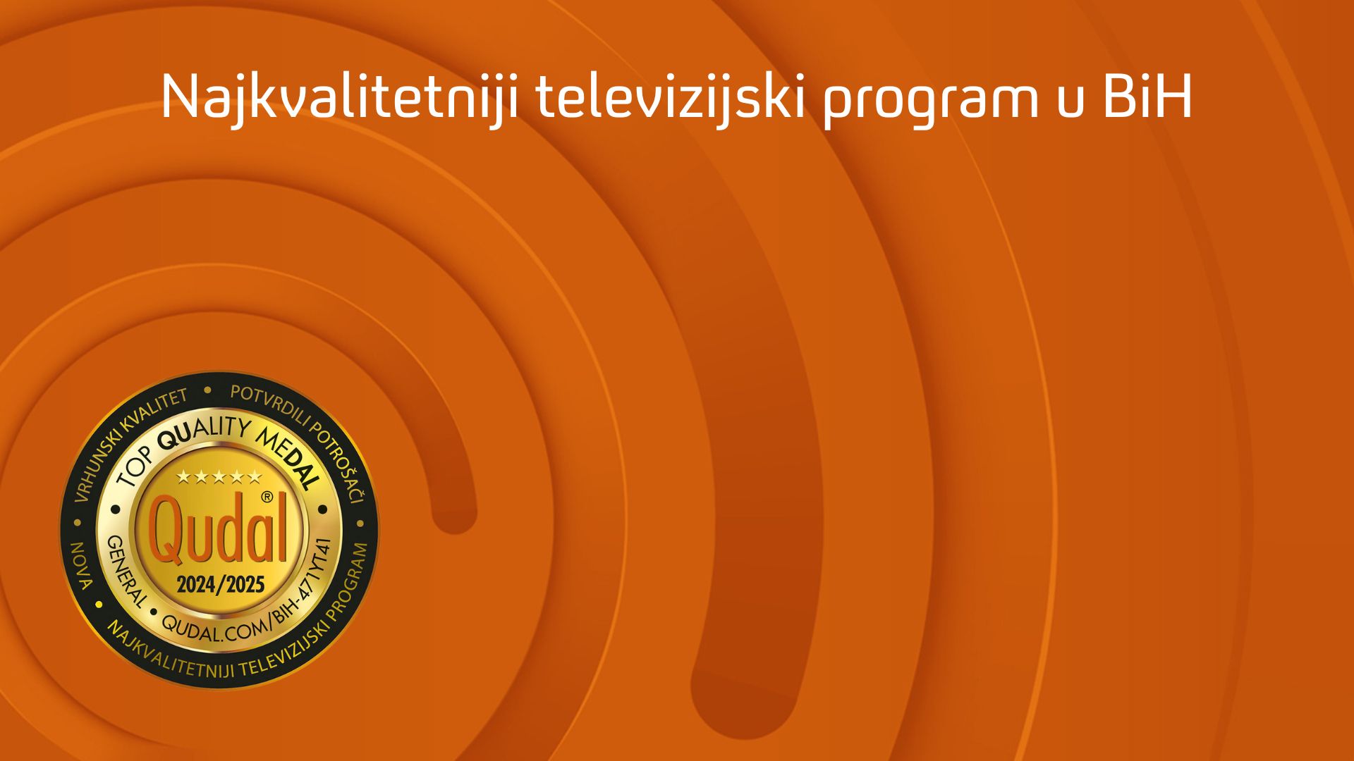 TV Novoj priznanje za najkvalitetniji televizijski program u BiH ...